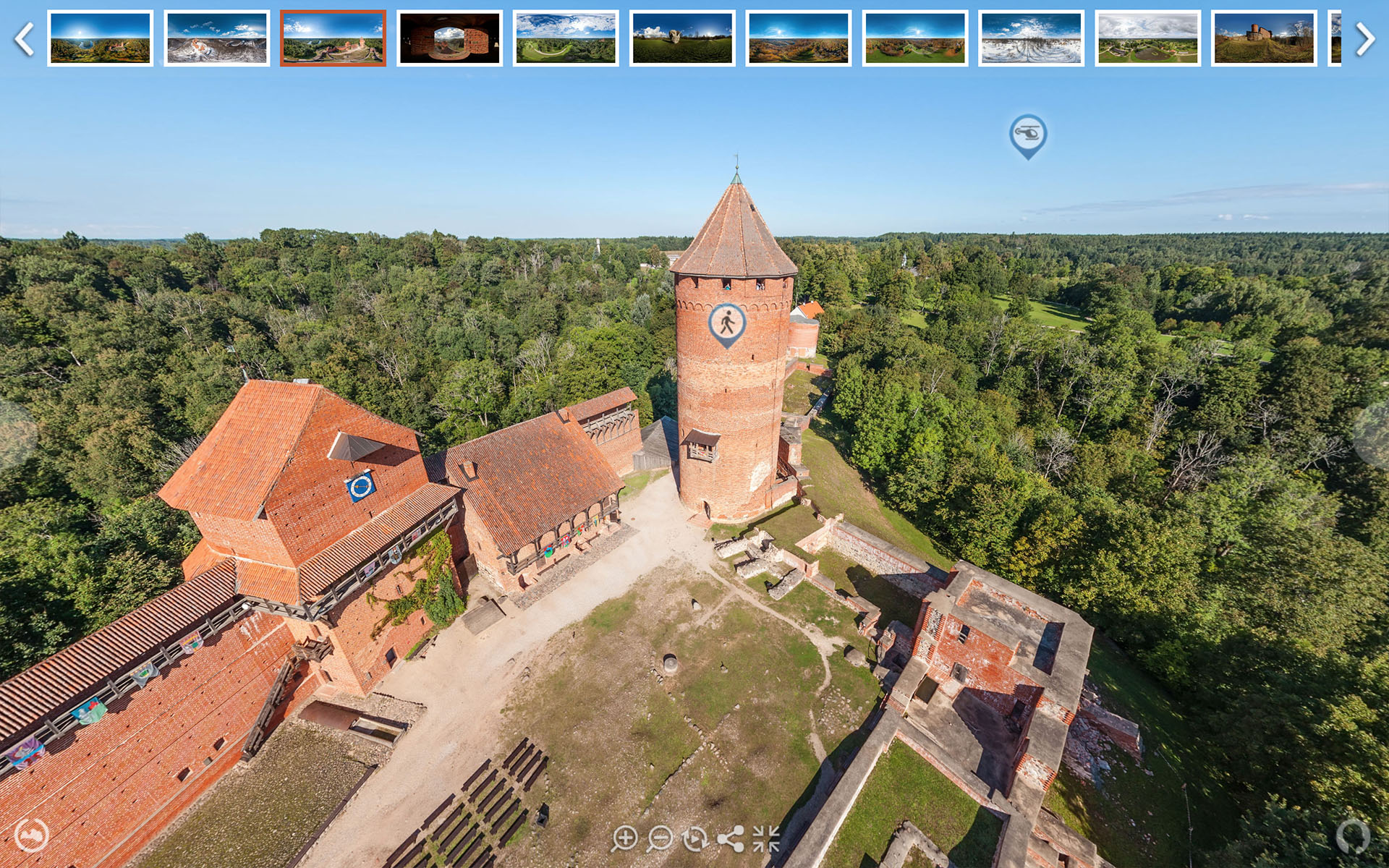 Turaidas pils muzejrezervāta 360° virtuāla tūre - VIRTUĀLĀS TŪRES | 360 ...