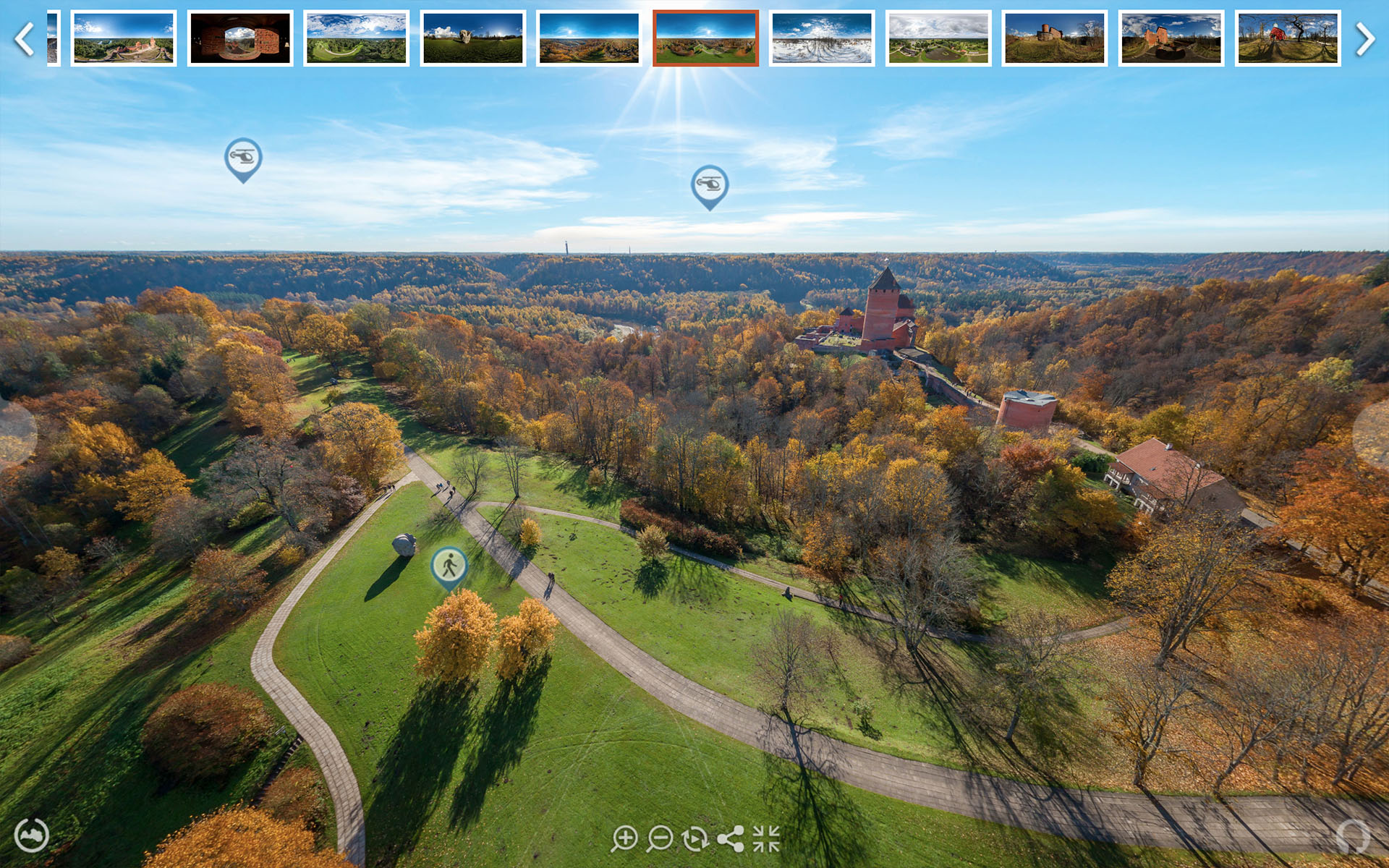 Turaidas pils muzejrezervāta 360° virtuāla tūre - VIRTUĀLĀS TŪRES | 360 ...