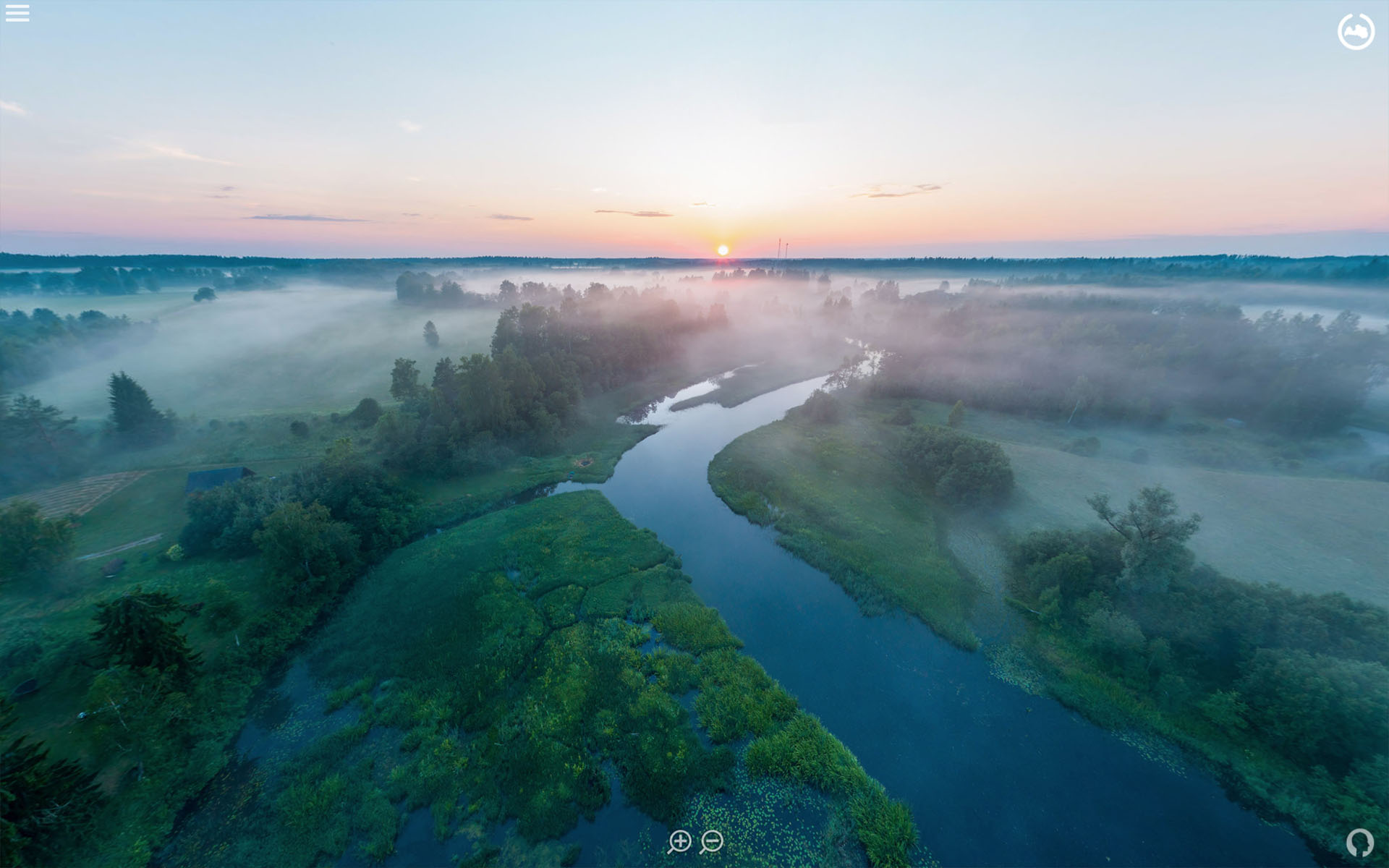 Vidzemes 3D 360 grādu virtuāla aerotūre - VIRTUĀLĀS TŪRES | 360 3D VR