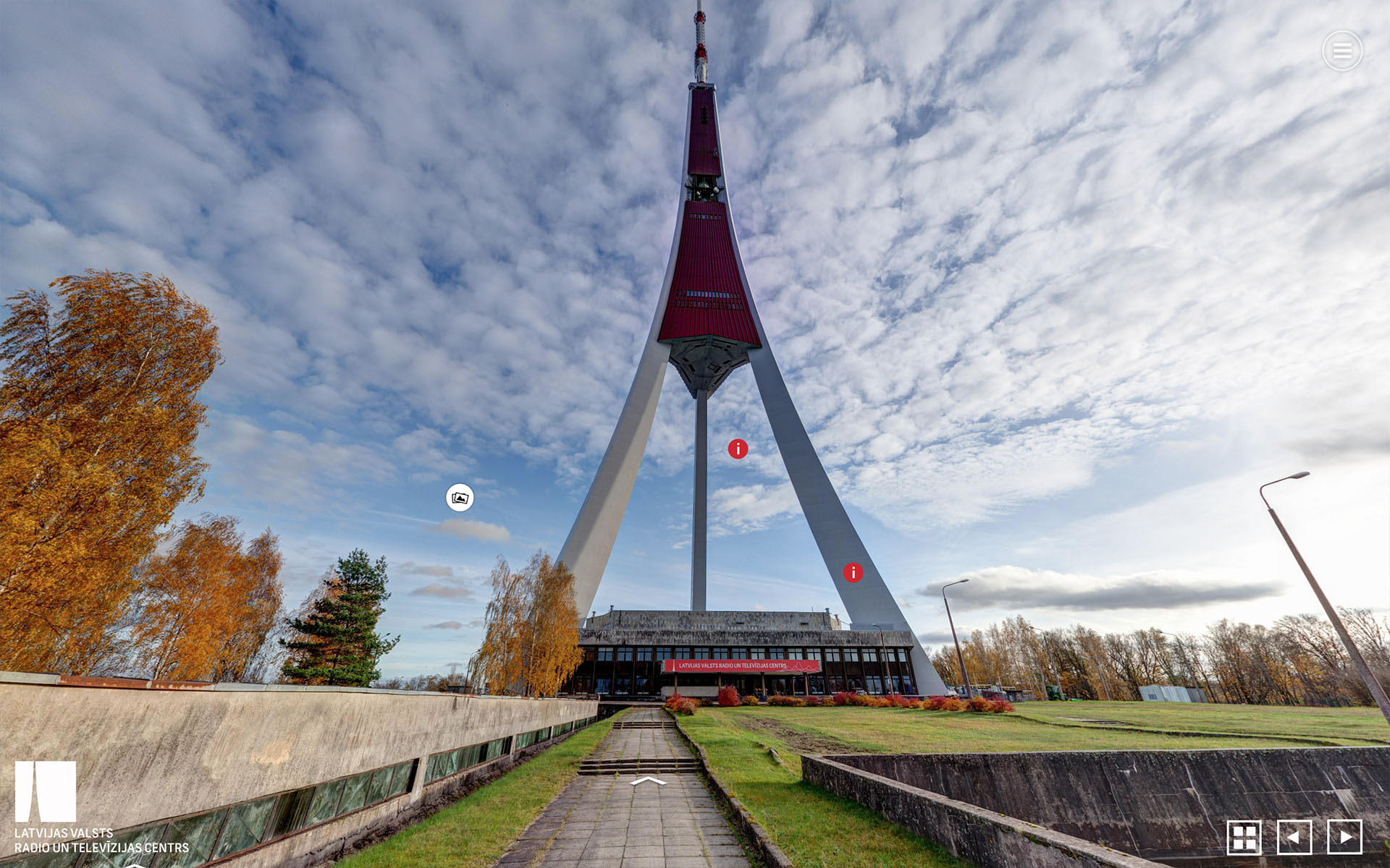 Rigas TV tornis 360 gradu panoramas 3D Virtuala Ture 03 | Latvia Inside ...